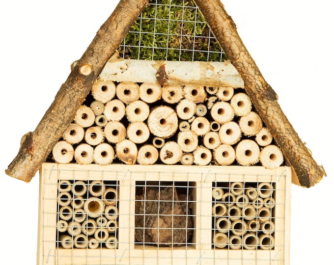 Insect Hotel Bug Hotel Insect House Handmade of Pine Birch | Etsy