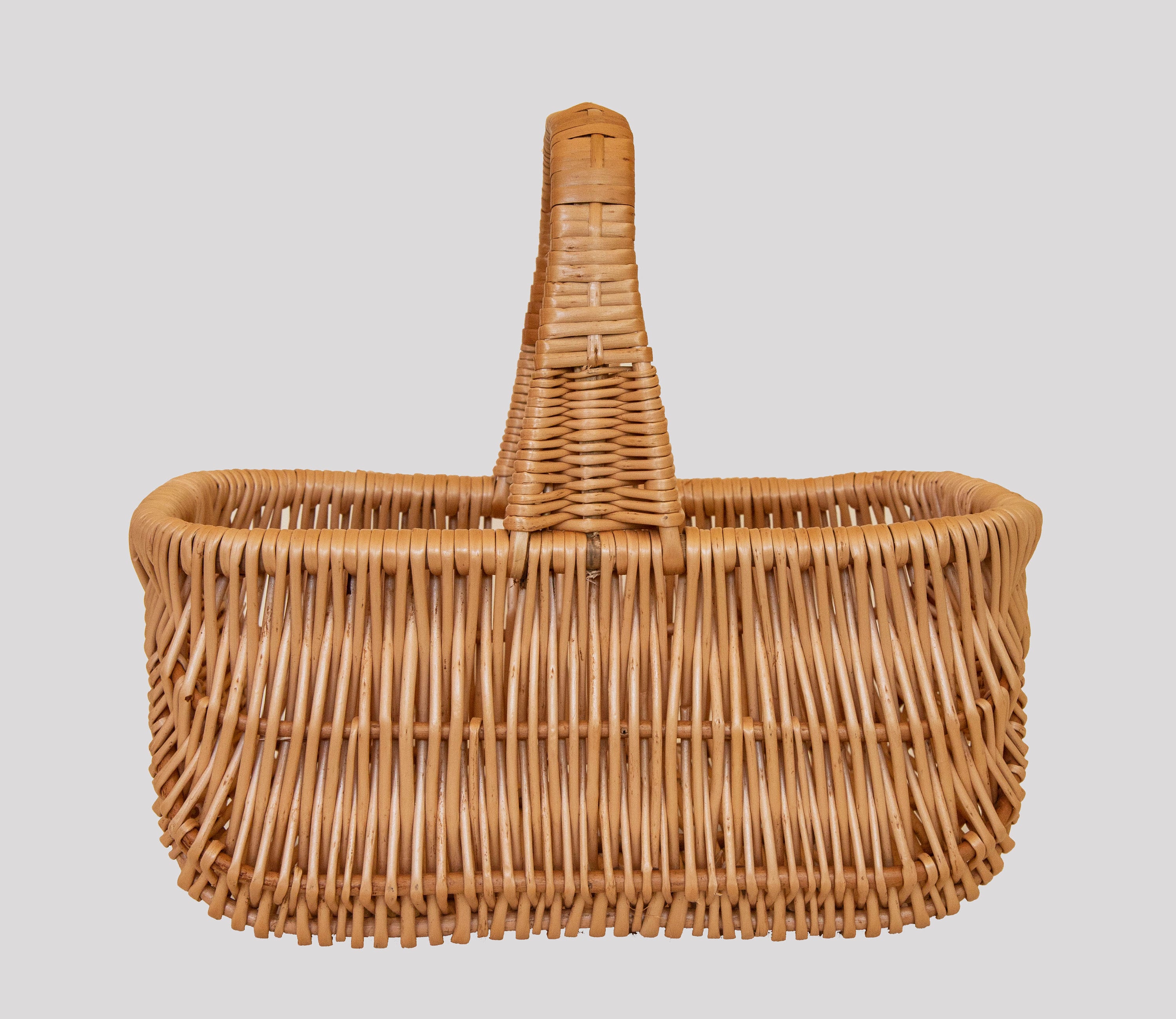 Storage & Organization Baskets Home & Living Vintage Handmade Basket ...