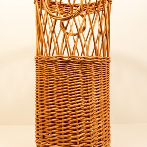 Umbrella Basket Wicker Handmade Basket Walking Stick Basket French ...