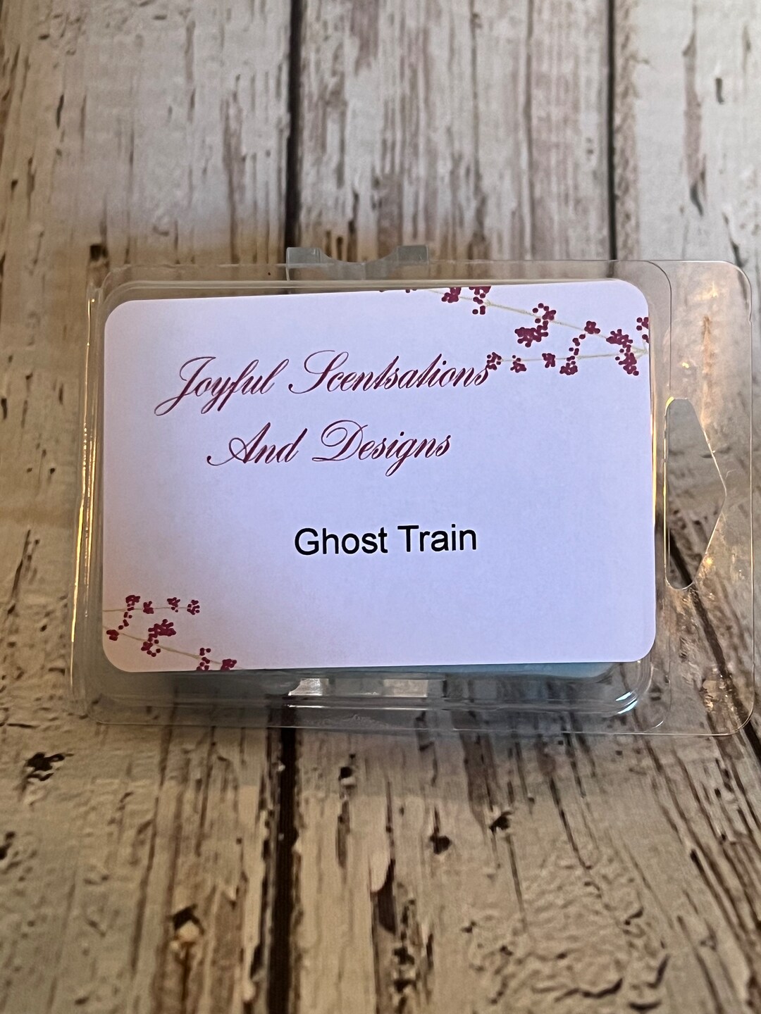 Wax Melt / Ghost Train Scent / Clamshell Wax Tart / Wax Bar / Scented ...