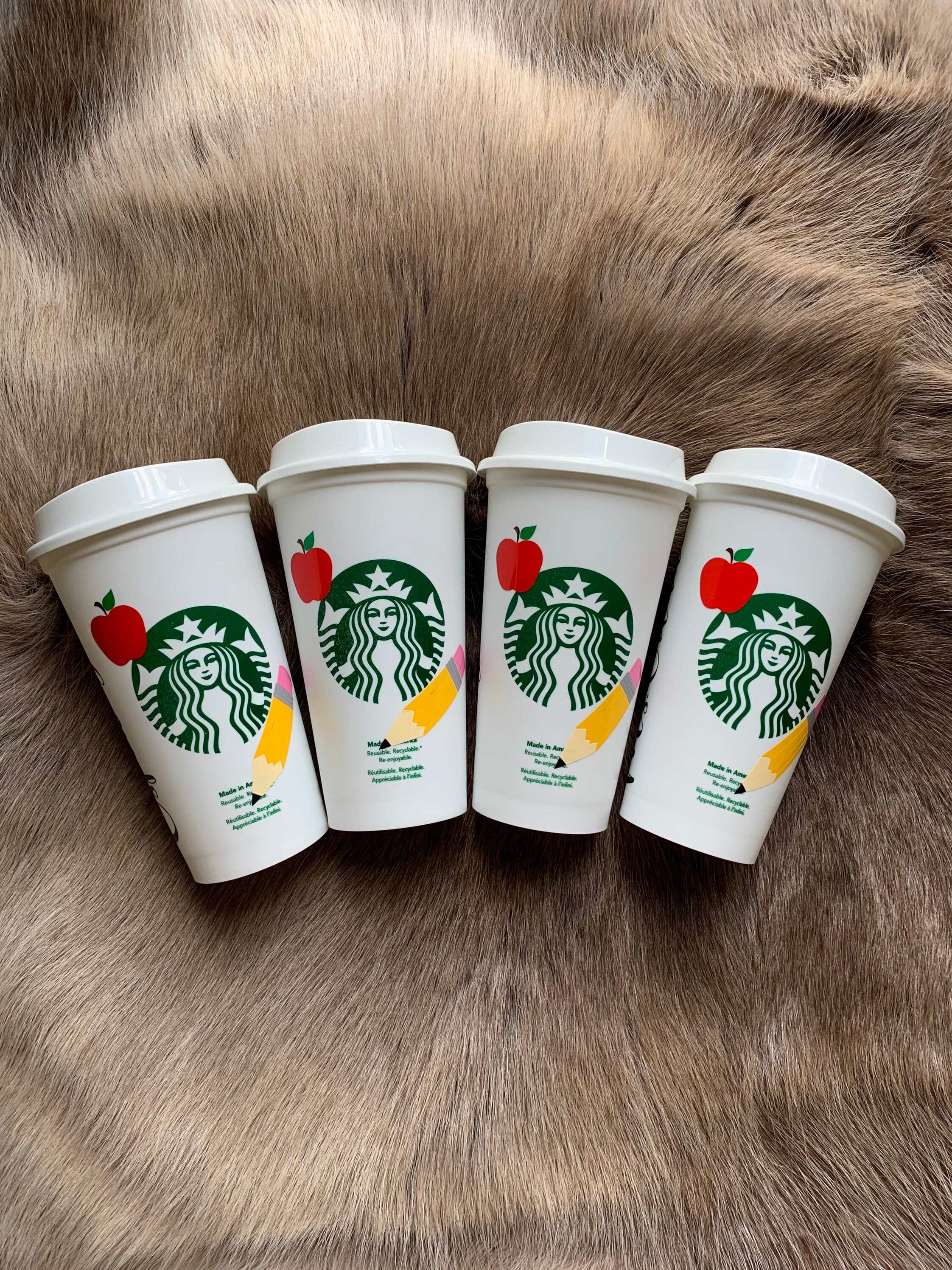 Starbucks Personalized Cups Teacher Gifts Starbucks | Etsy
