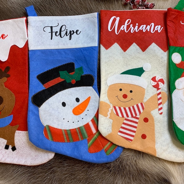 Personalized Christmas Stockings - Etsy