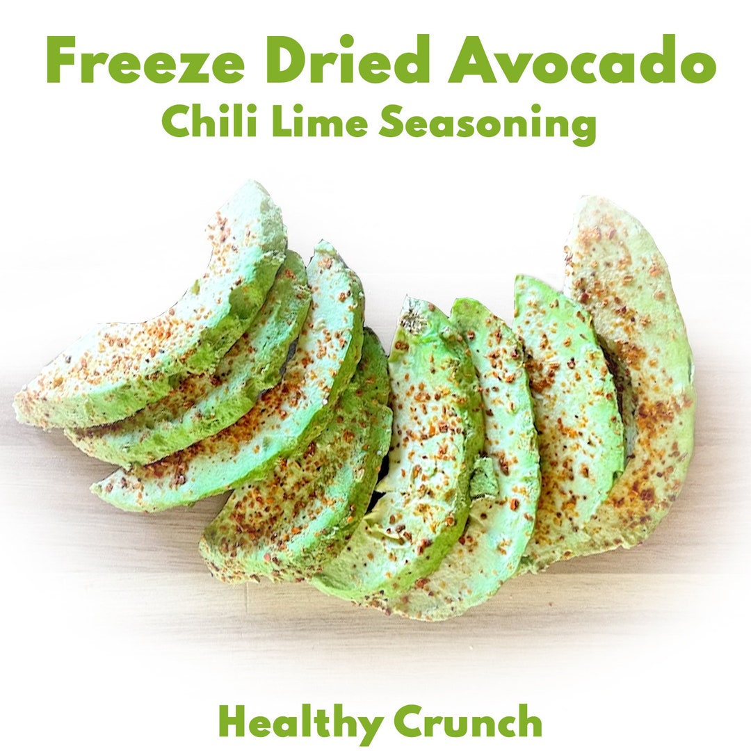 Freeze Dried Avocado Chili Lime Seasoning Gourmet Snack - Etsy