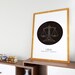 Libra Geometric Art Print, Horoscope Home Decor, Zodiac Sign Printable ...
