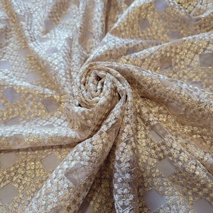 Gold Embroidered Lace| Gown Dress Prom Dress Evening Dress | Diamond ...