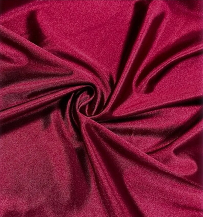 Satin Stretch Knit 240 GSM Shiny 2-way Stretch Fabric - Etsy