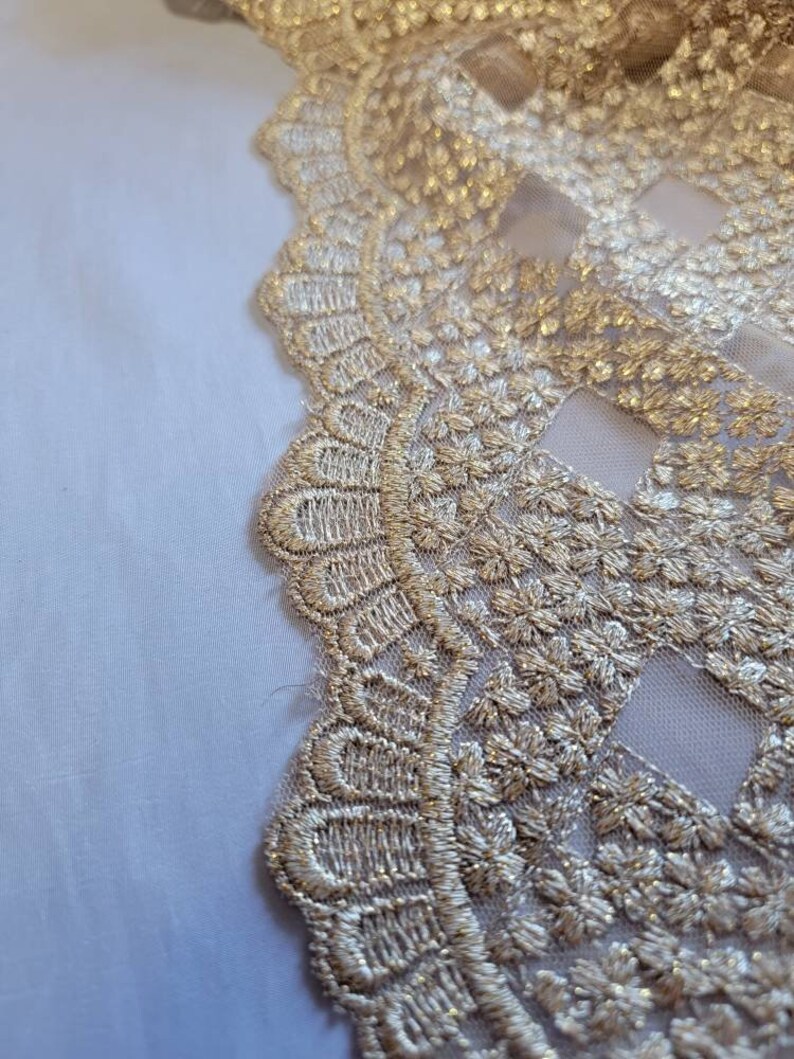 Gold Embroidered Lace Gown Dress Prom Dress Evening Dress | Etsy