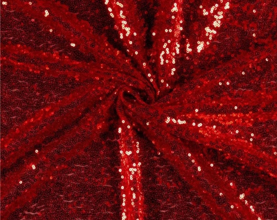 Mini Sequin on Mesh Fabric by the Yard - Etsy