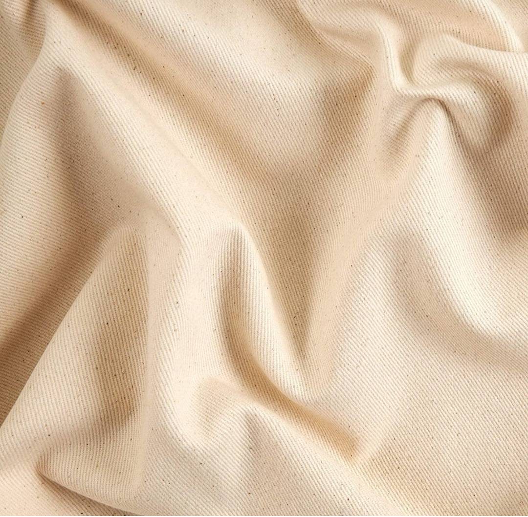 10 Oz. Bull Denim Natural, Fabric by the Yard - Etsy