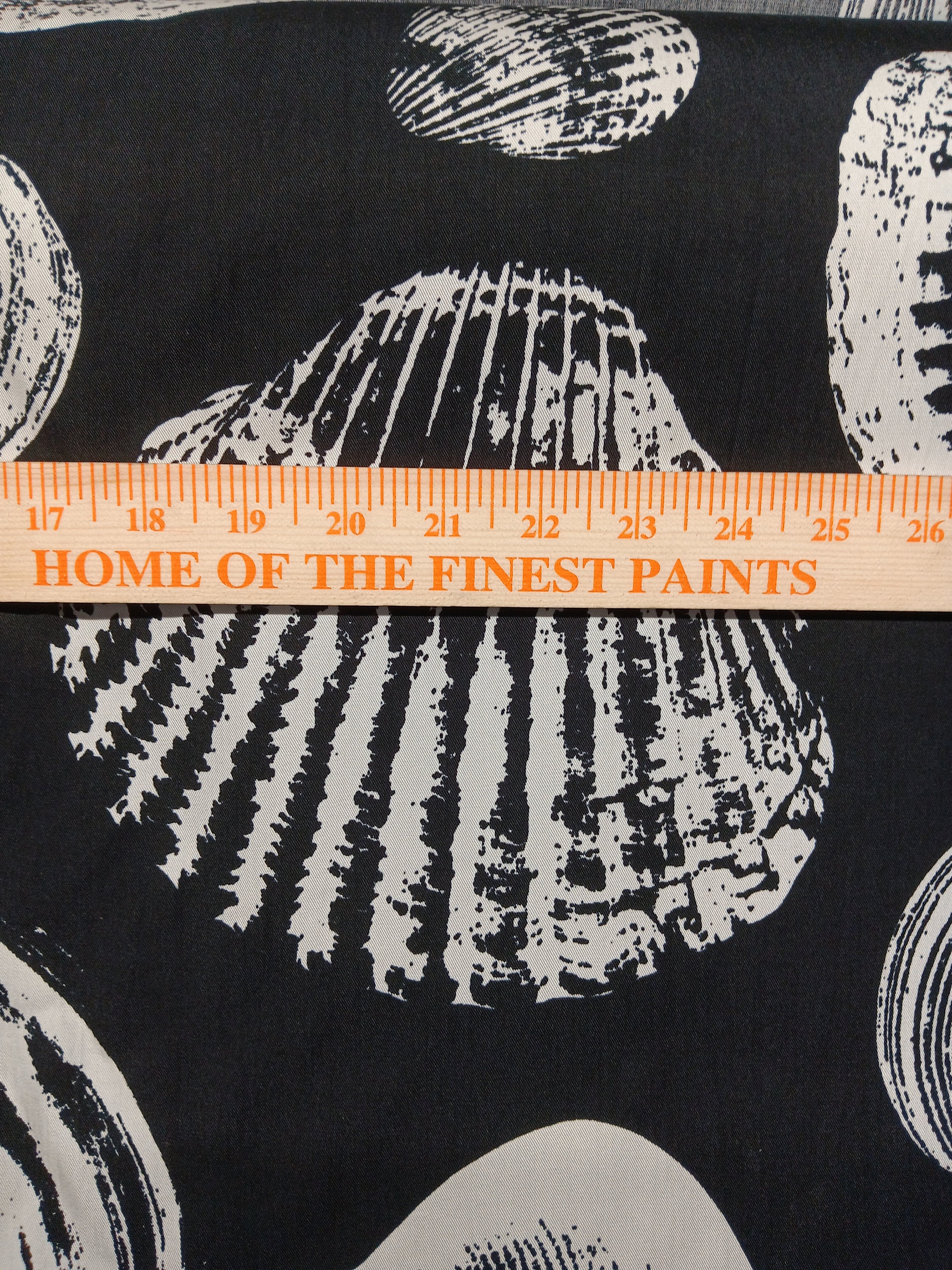 Rayon Challis Sea Shells Print Fabric by the Yard - Etsy