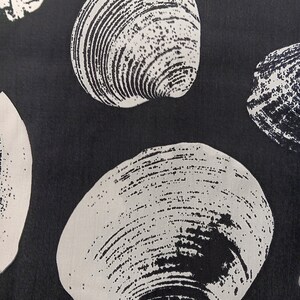 Rayon Challis Sea Shells Print Fabric by the Yard - Etsy