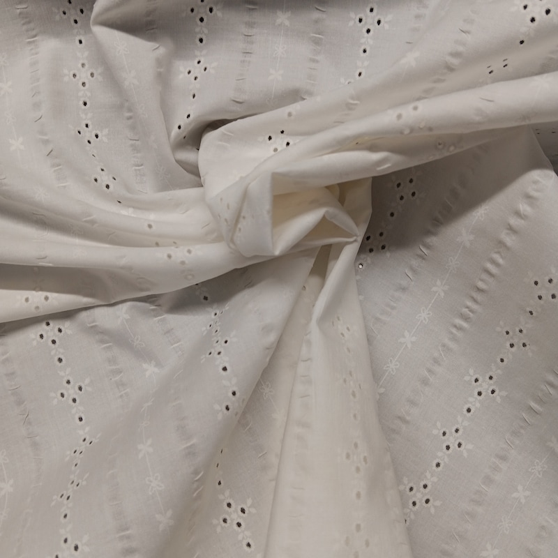Cotton Eyelet Fabric - Etsy
