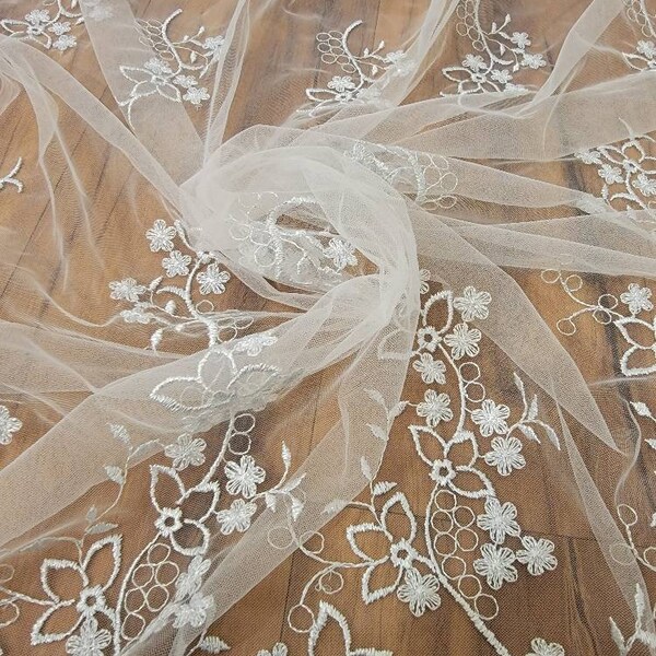 Embroidered Mesh - Etsy