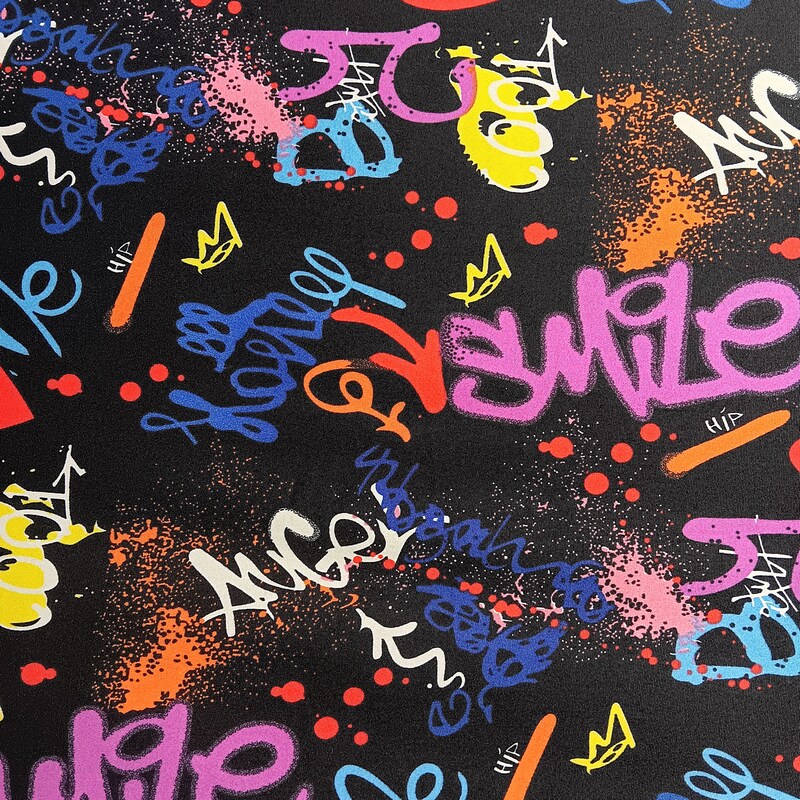 Graffiti Fabric - Etsy