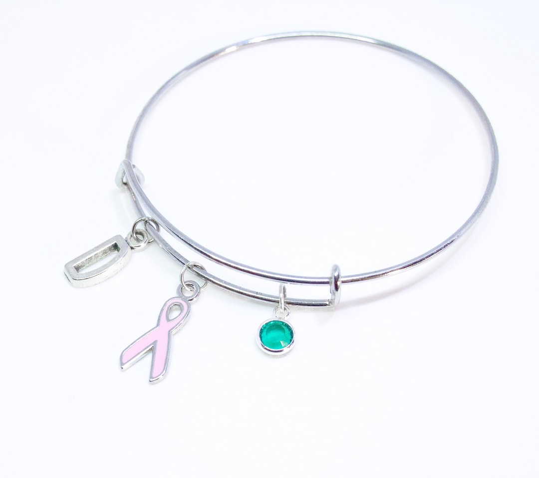 Cancer Survivor Bracelet Breast Cancer Bracelet Gift Cancer Awareness ...