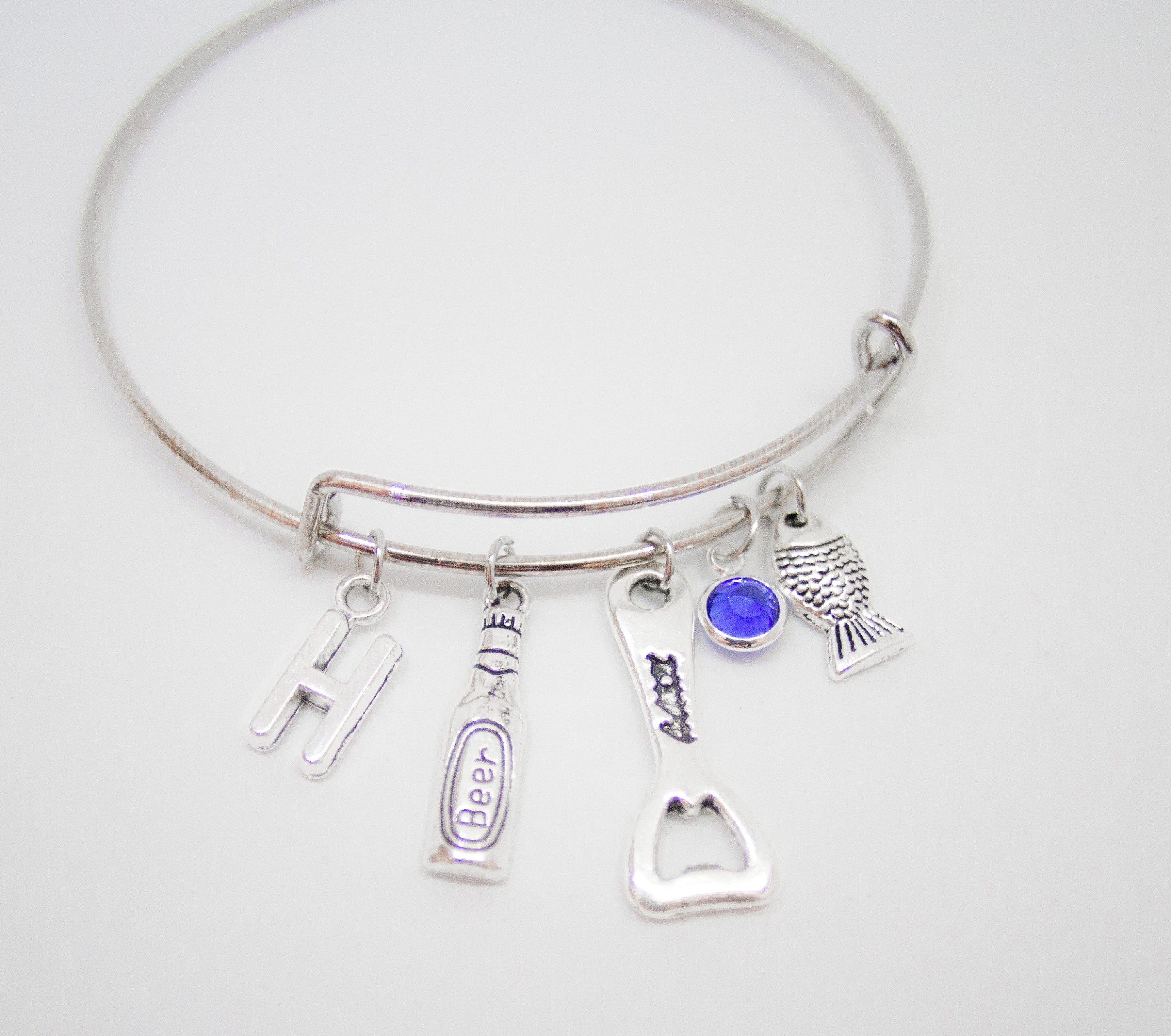 Beer Bracelet Bottle Opener Charm Bangle Beer Bottle Opener - Etsy UK