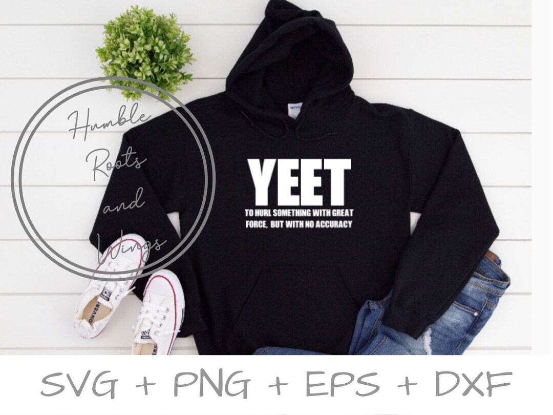 YEET Svg Funny Cutting File for Silhouette or Cricut YEET - Etsy Australia