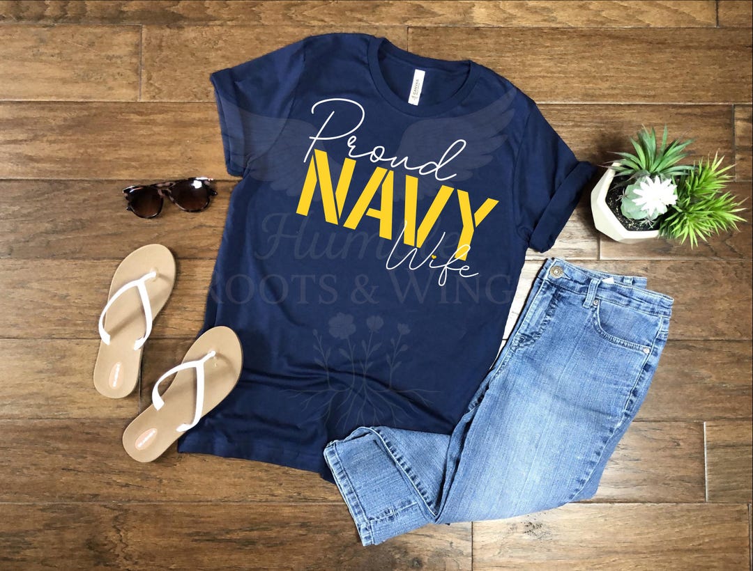 Proud Navy Wife SVG | Navy Wife PNG | US Navy Wife Digital Download ...