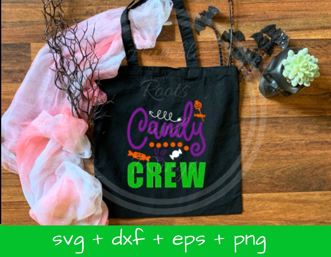 Candy Crew SVG Cut File Halloween Cutting File for Silhouette, Cameo or ...