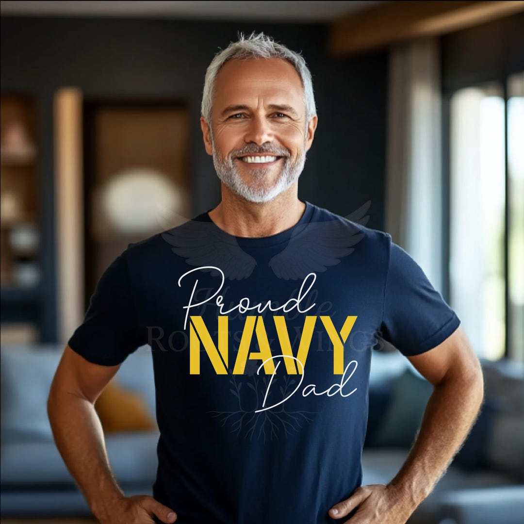 Proud Navy Dad SVG | Navy Dad PNG | US Navy Dad Digital Download ...