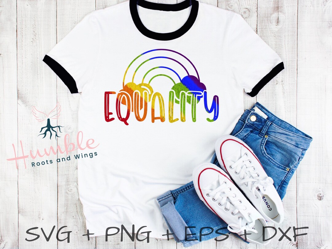 Equality Svg Cut File LGBTQ Cut File for Silhouette, Cameo or Cricut ...