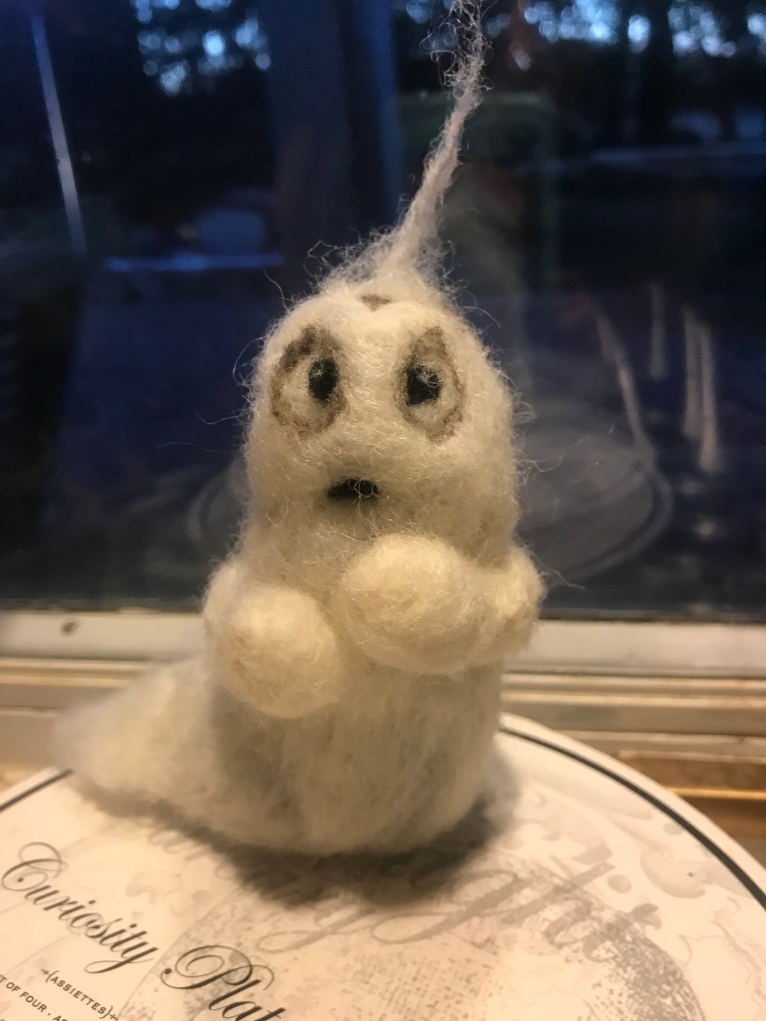 Boo Felted Ghost - Etsy
