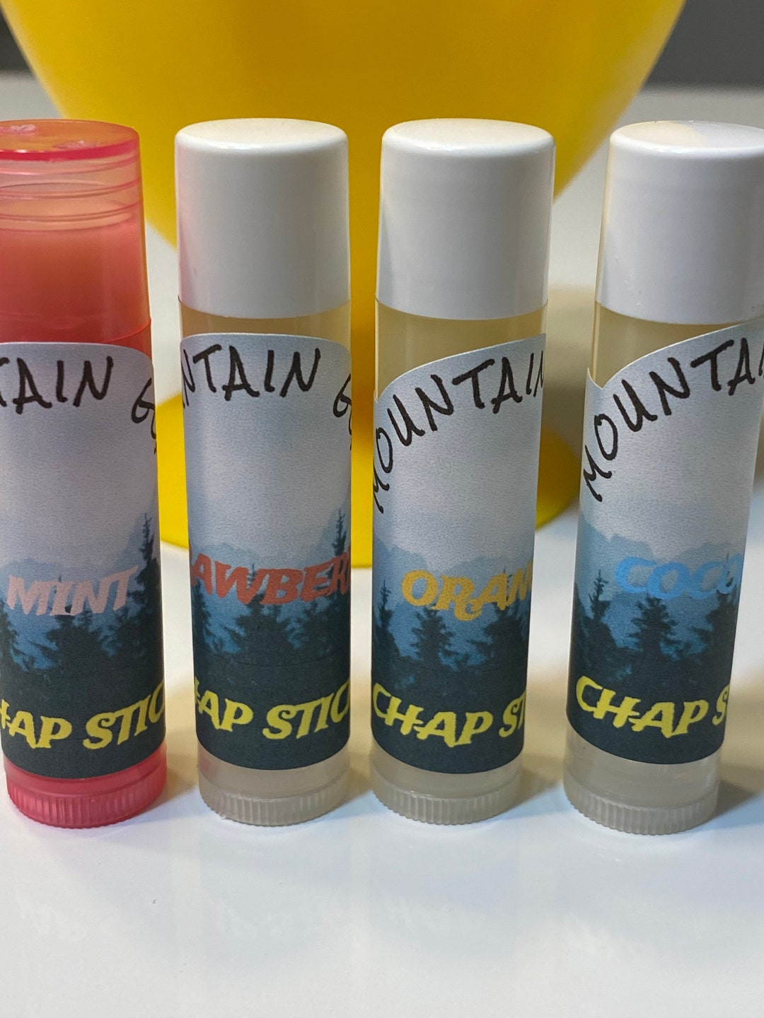 Chapstick Bundle A Set of 4 Chapsticks - Etsy