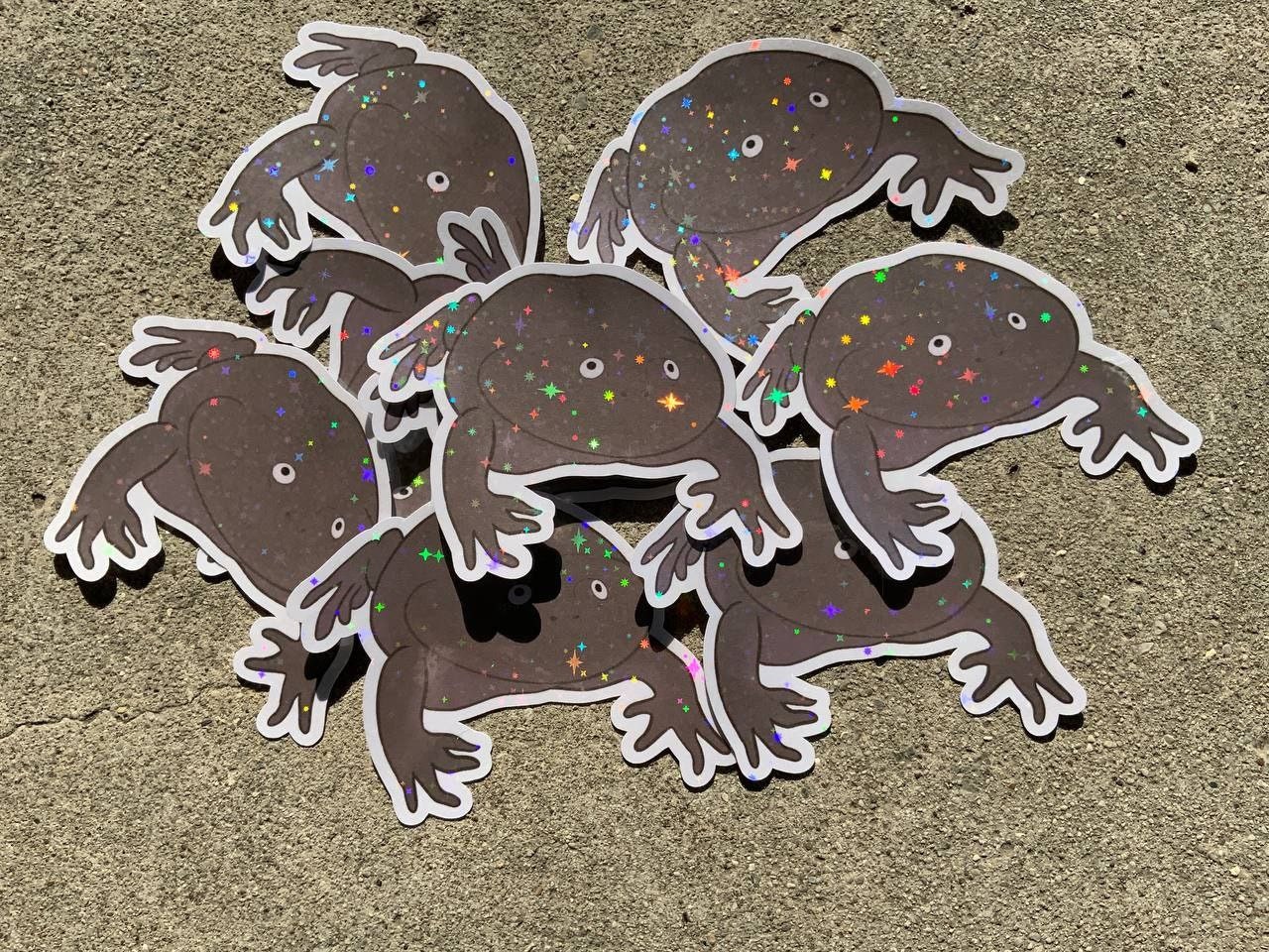 Scream Toad Sticker - Etsy