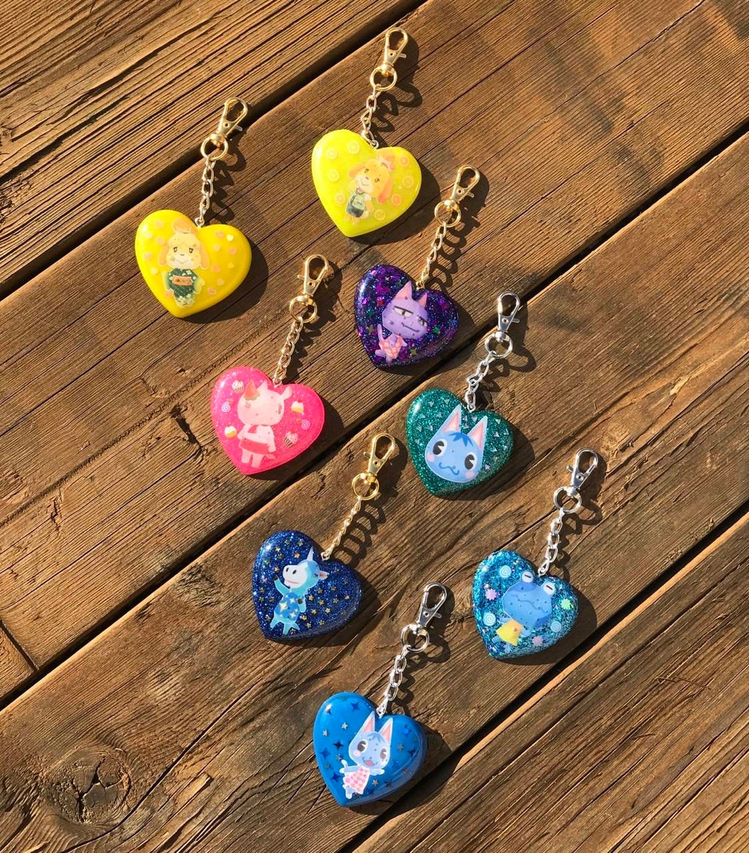 Animal Crossing Keychains - Etsy