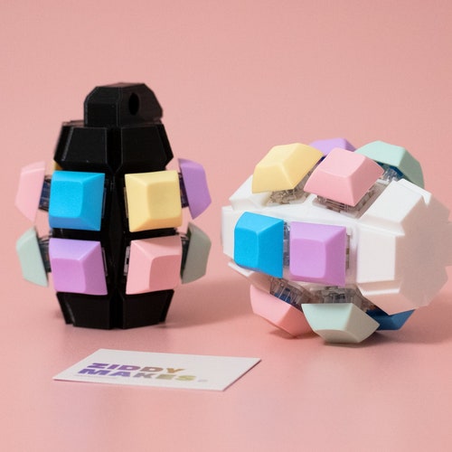 Dodecahedron 12 Key Mechanical Fidget Clicker - Etsy