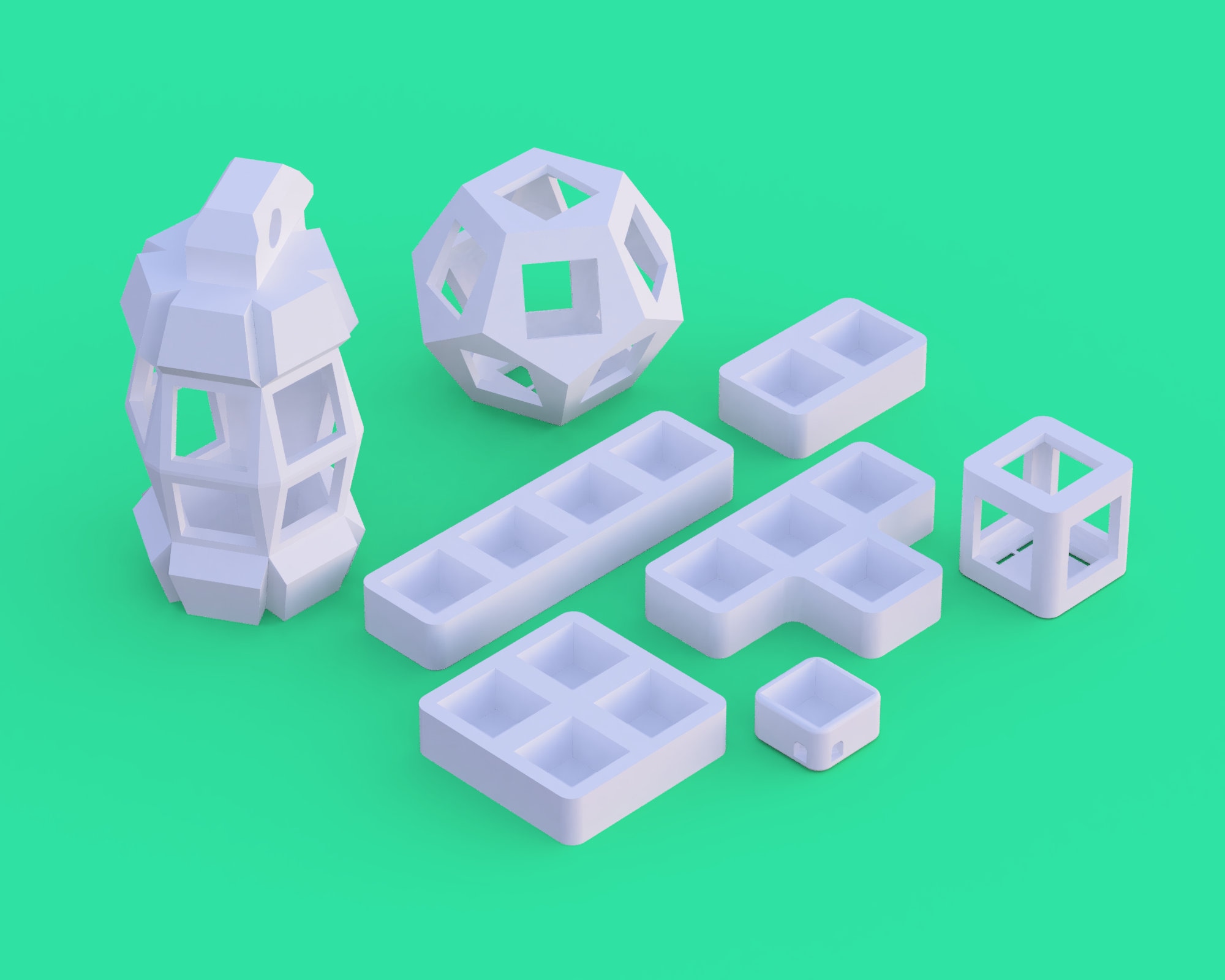 Fidget 3D Printed Bases Build Your Own Fidget BYOF - Etsy