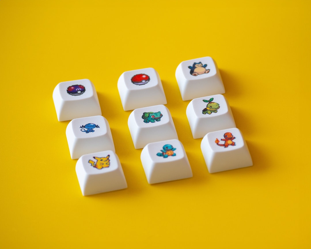Pokemon Keycaps - Etsy