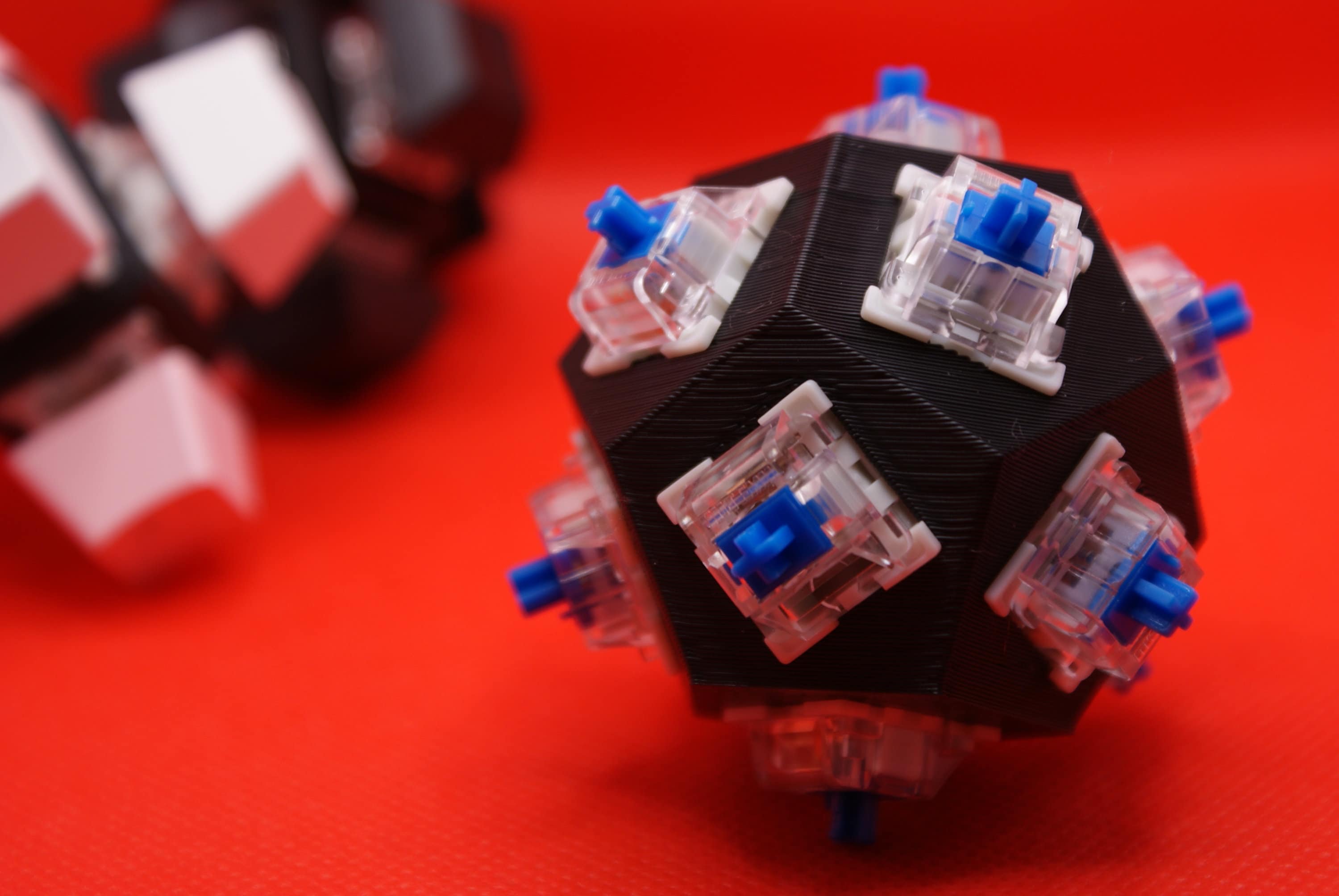 Dodecahedron 12 Key Mechanical Fidget Clicker | Etsy