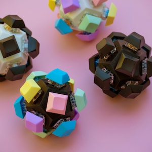 Dodecahedron 12 Key Mechanical Fidget Clicker - Etsy