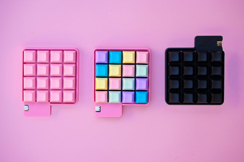ZMK 16 Hotswap Mechanical Macropad qmk/vial Easily - Etsy