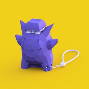 Gengar Low Poly Keyboard Switch Fidget Toy | Stim Toy, Stress Relief ...