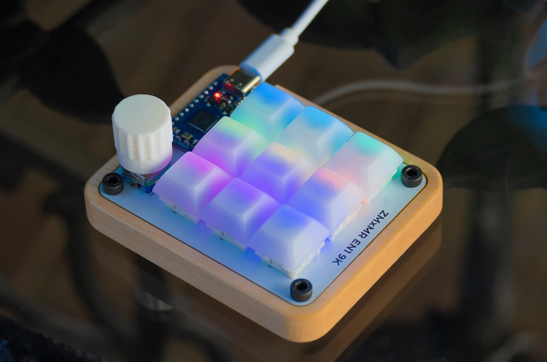 Maple Wood 9 Key Hotswap Mech Macropad qmk/vial Easily - Etsy