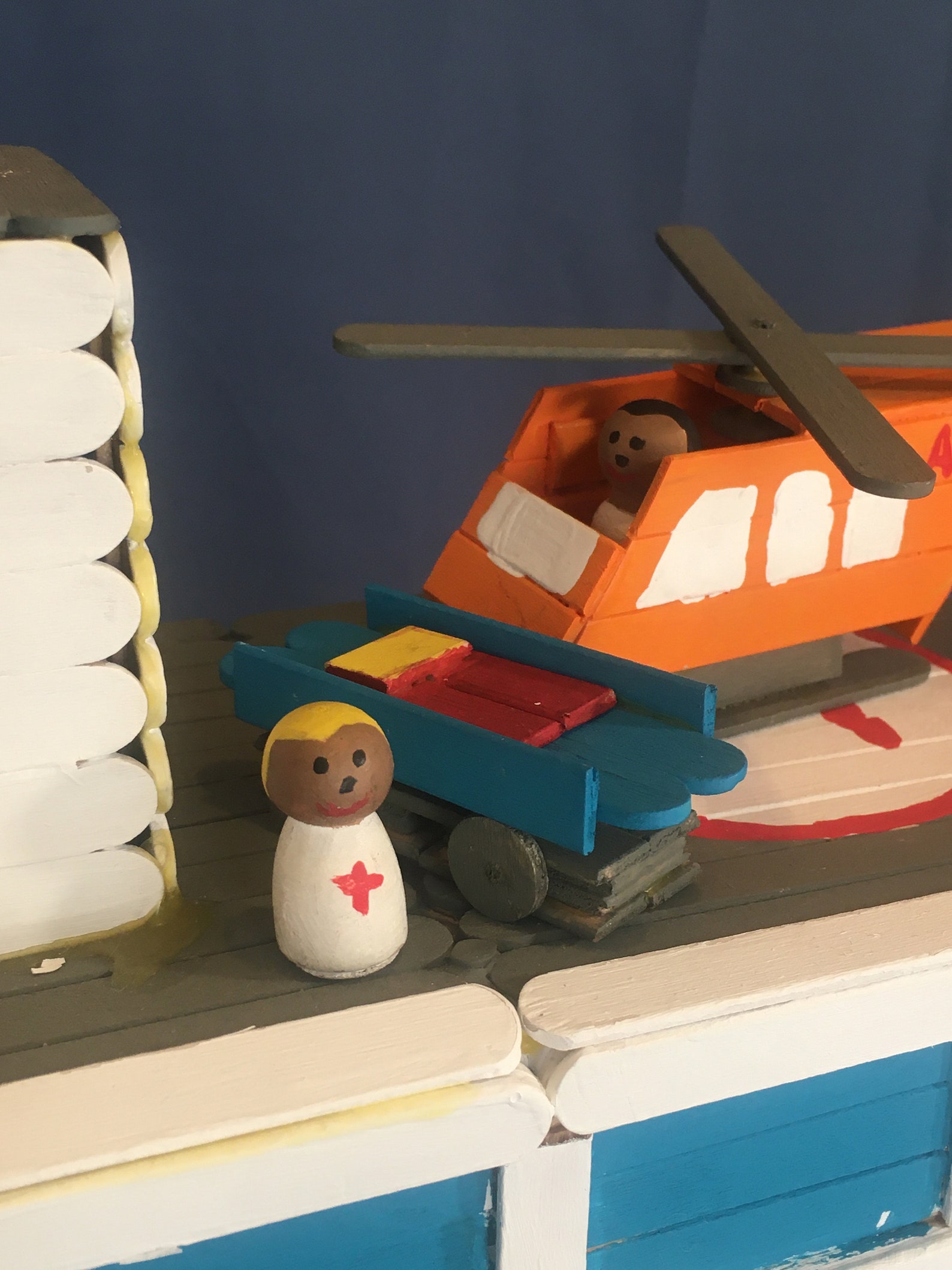Craft Stick City - Building 04 - Hospital Instruction Manual - Etsy