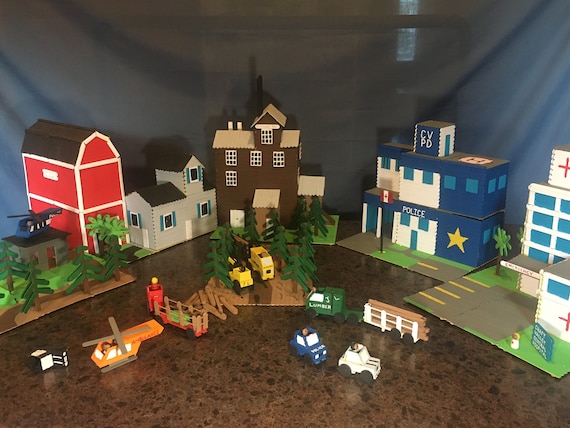 Rural Community Diorama