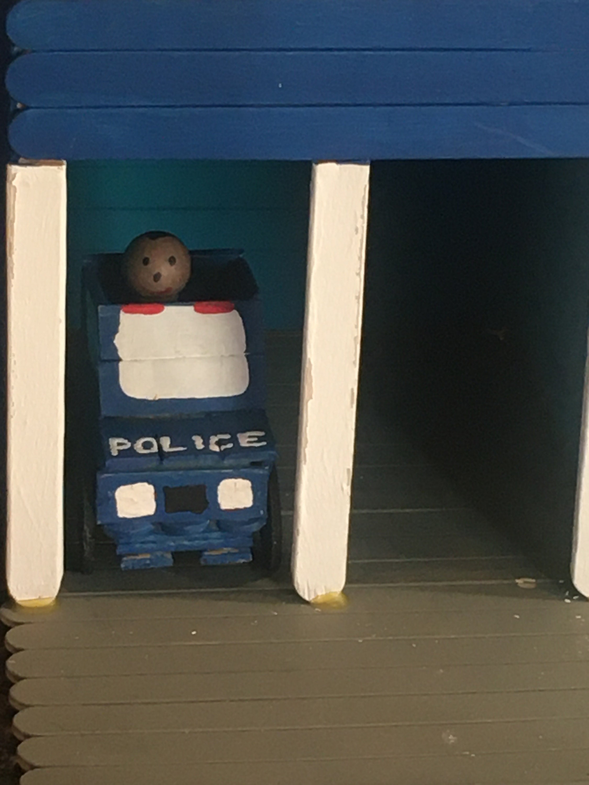 Craft Stick City - Building 2 - Police Department Instruction Manual - Etsy
