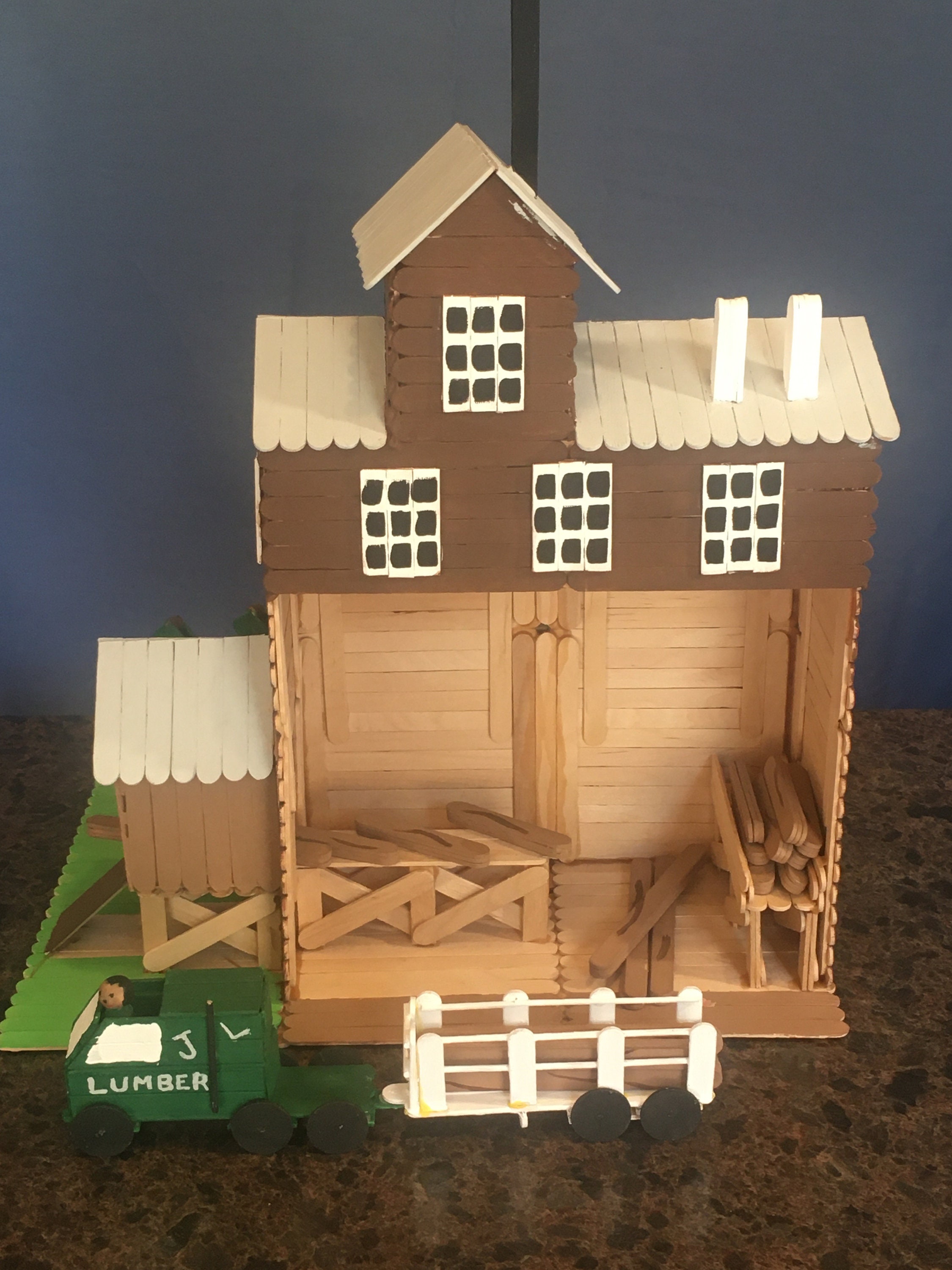 Craft Stick City Bâtiment 01 Manuel d'instructions de la scierie - Etsy ...