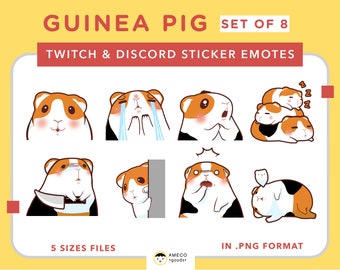 Twitch Emotes Animal Hamster Discord Emotes Cute PNG Sticker Hamster ...