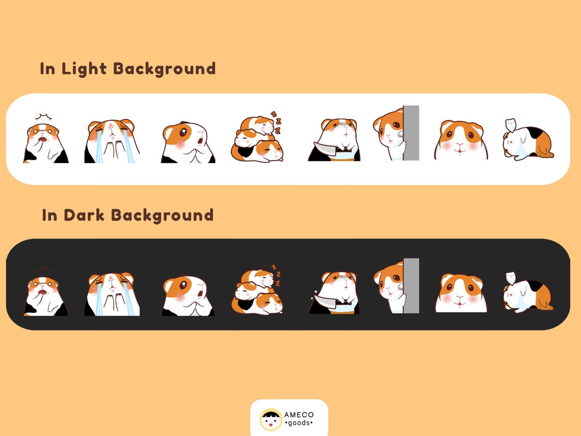 Twitch Emotes Süßes Tier Discord Emotes Süßes PNG Sticker ...