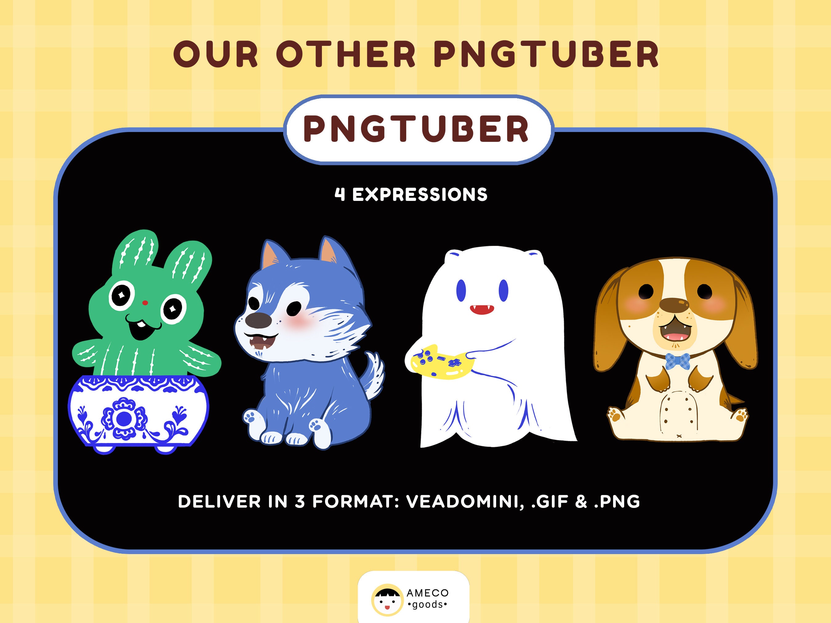 Pngtuber Anime Penguin Streaming Avatar (veadomini & PNG). Beginner ...