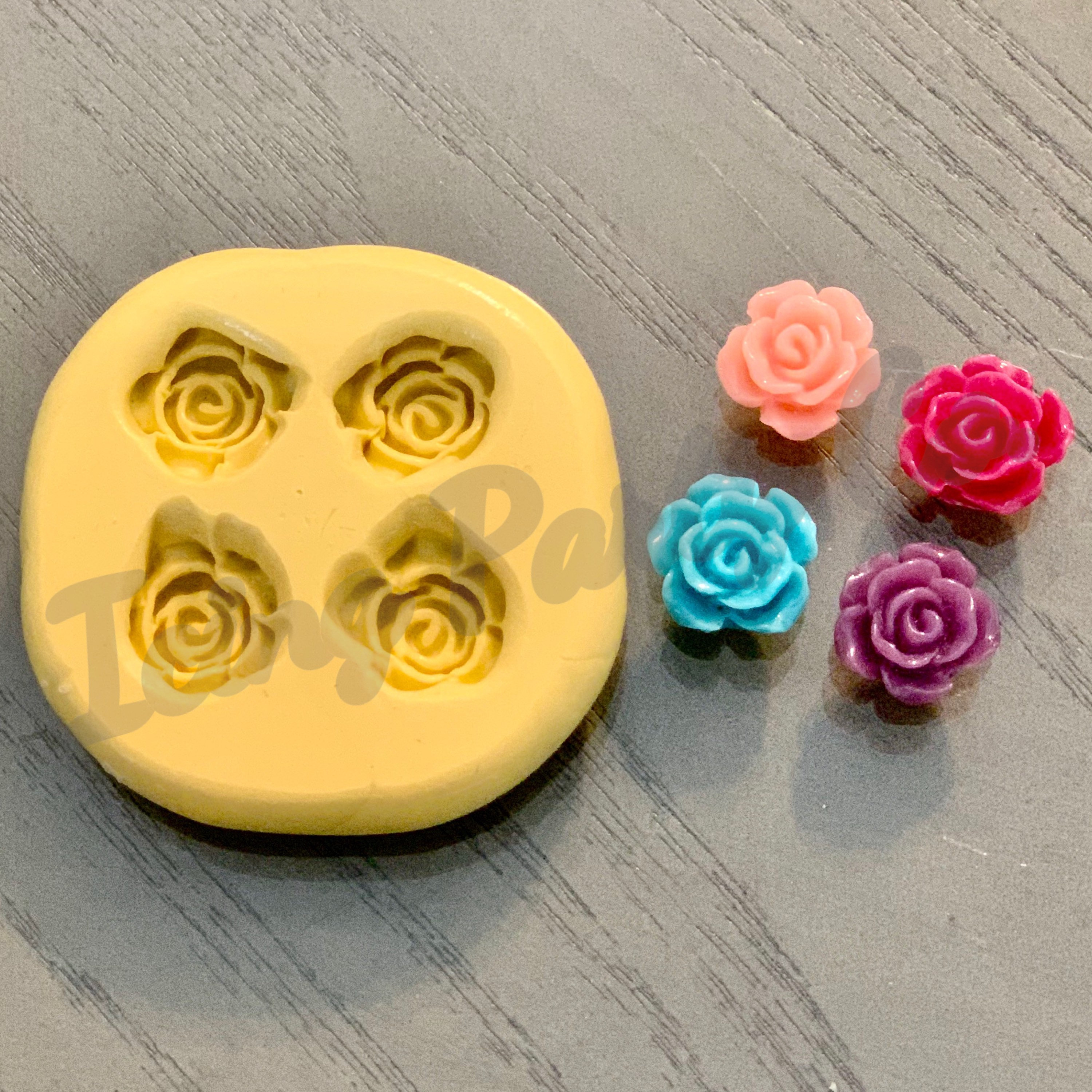 Mini Rose Mold - Etsy