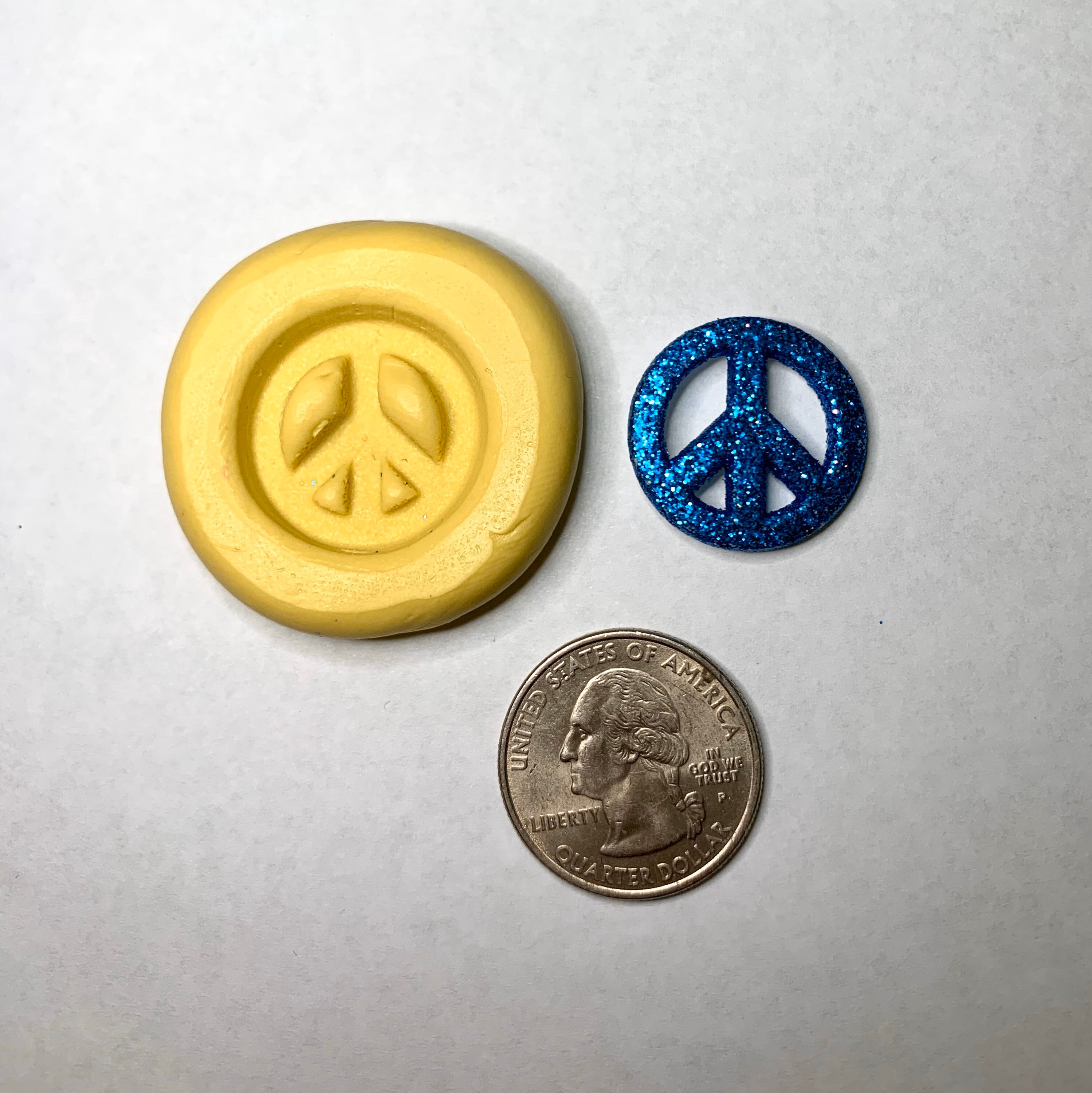Peace Sign Mold - Etsy