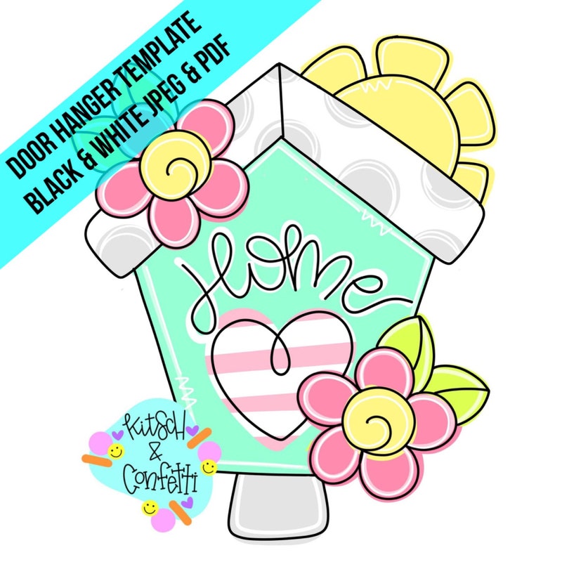 Spring Door Hanger - Etsy