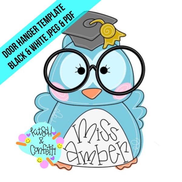 Owl Door Hanger - Etsy