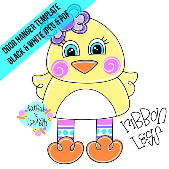 Plantilla De Pollito De Pascua Los Pollitos De Pascua