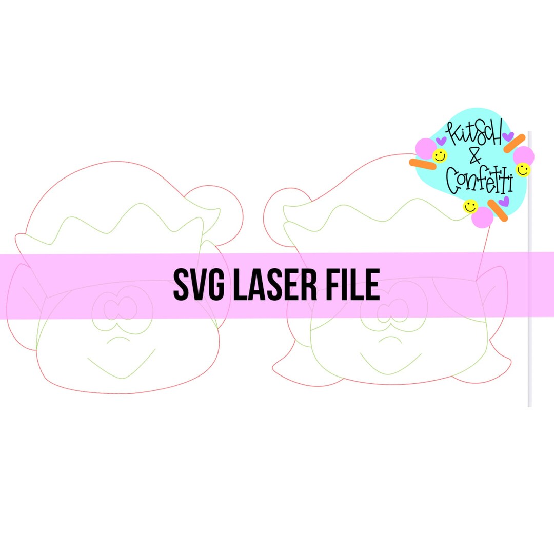 Svg Christmas Door Hanger Svg Christmas Ornament Svg Elf Svg Etsy
